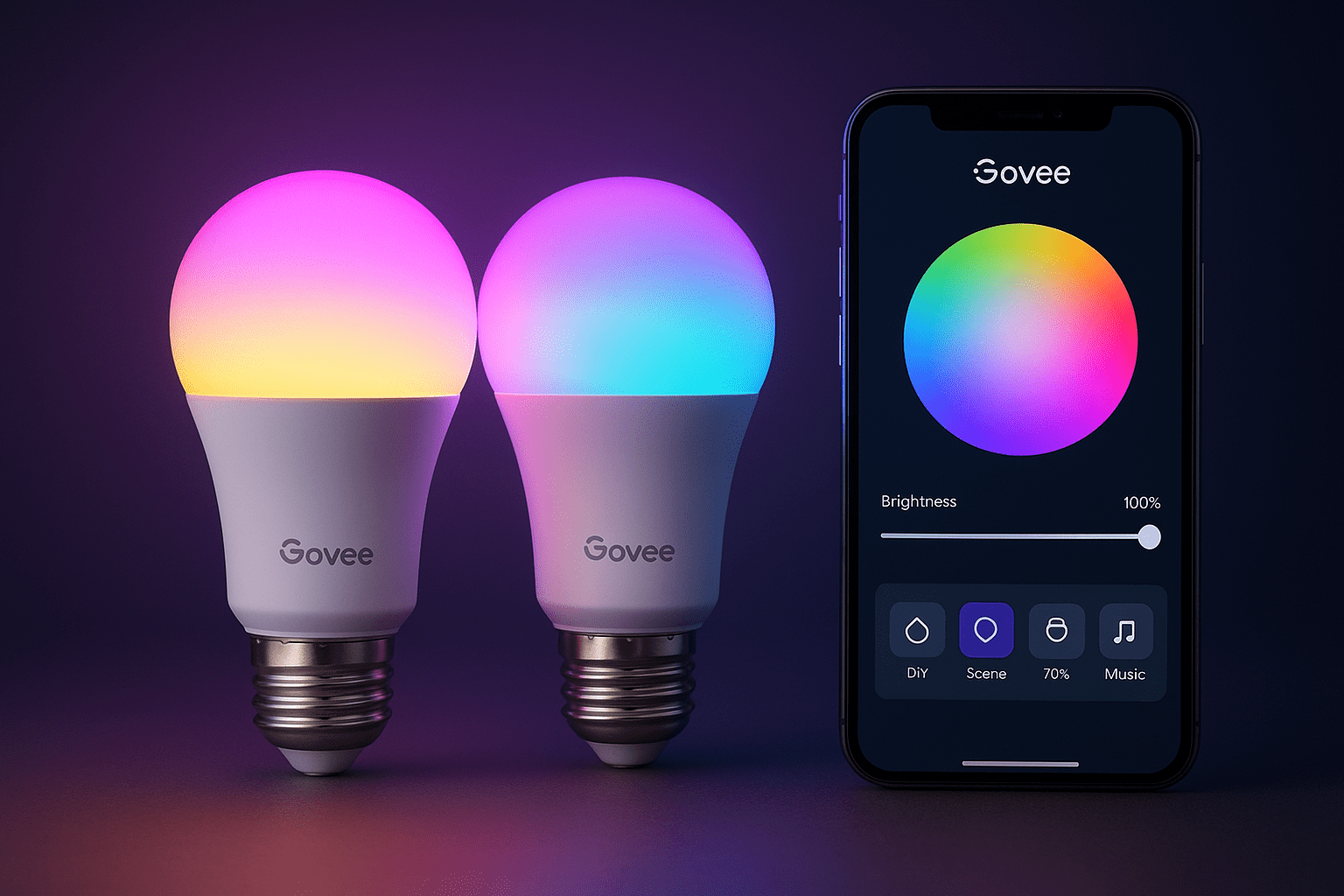Govee Smart Light Bulbs Review | Affordable Alexa compatible light ...